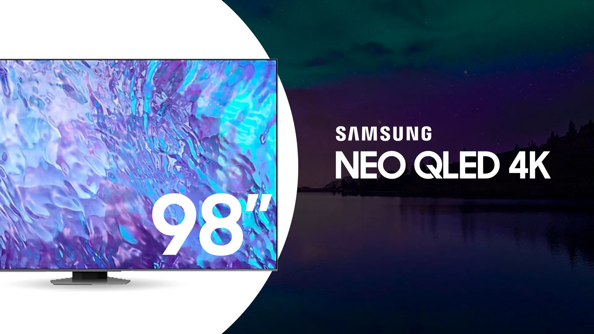Qled de Samsung 98 brinda una experiencia inmersiva