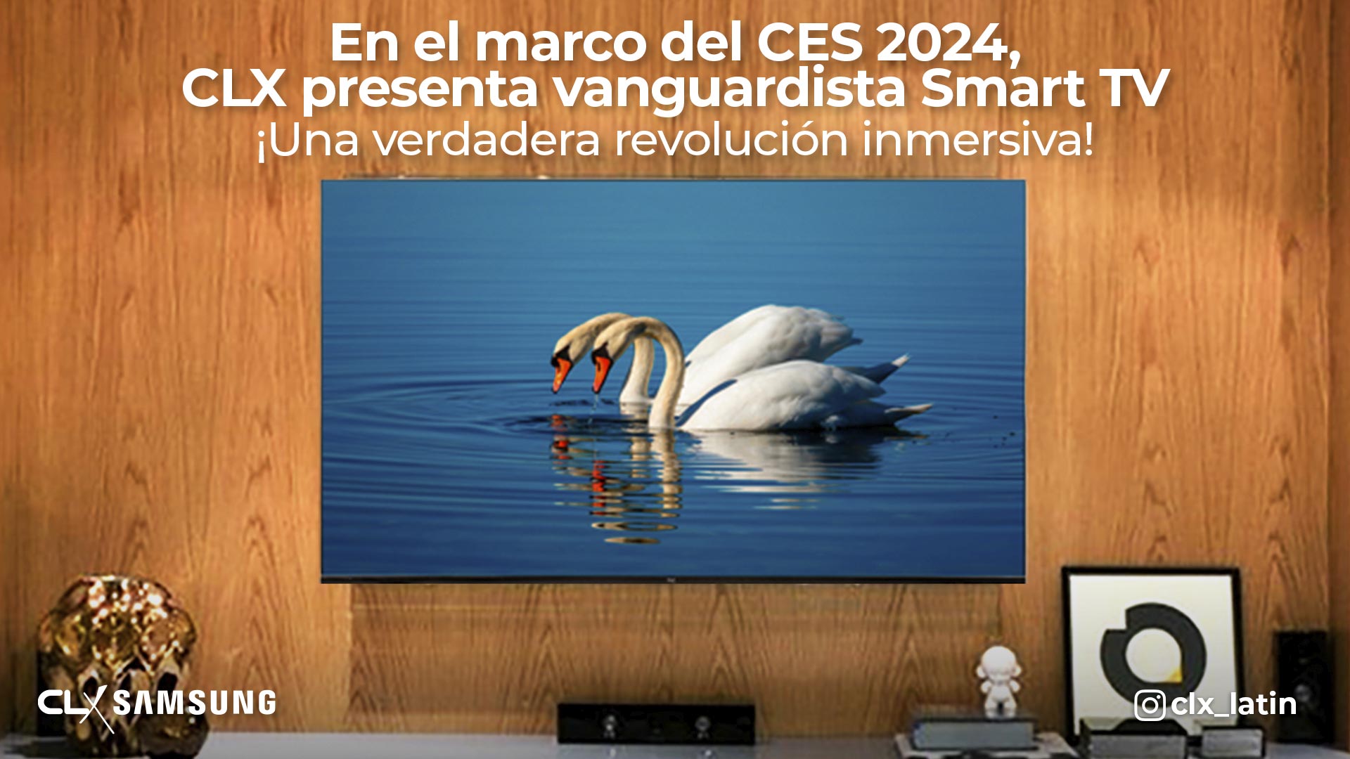 En el marco del CES 2024, CLX presenta su Smart TV