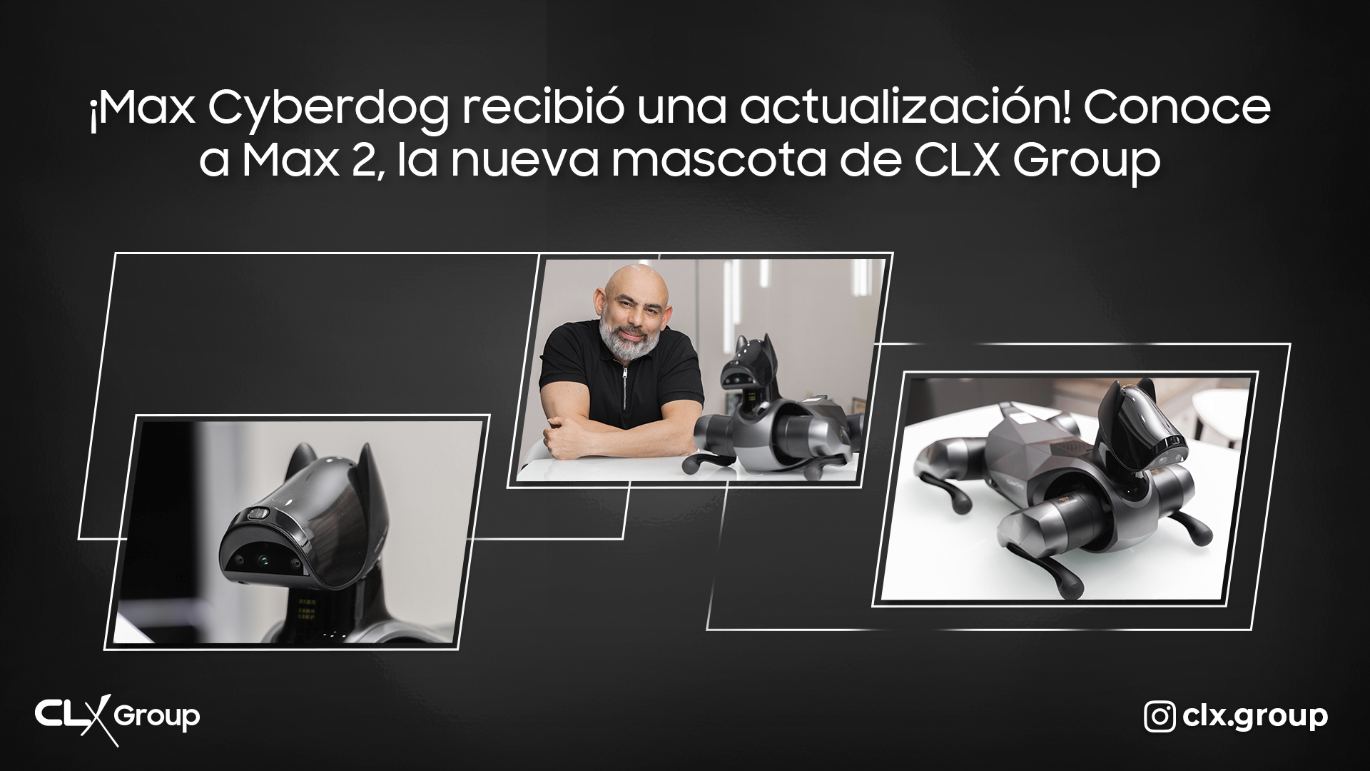Conoce a Max 2, la nueva mascota de CLX Group