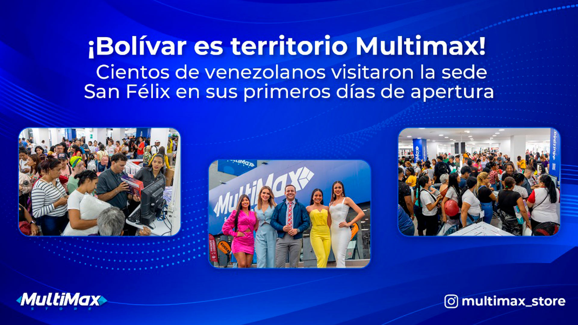 Multimax San Félix abrió sus puertas con grandes promociones