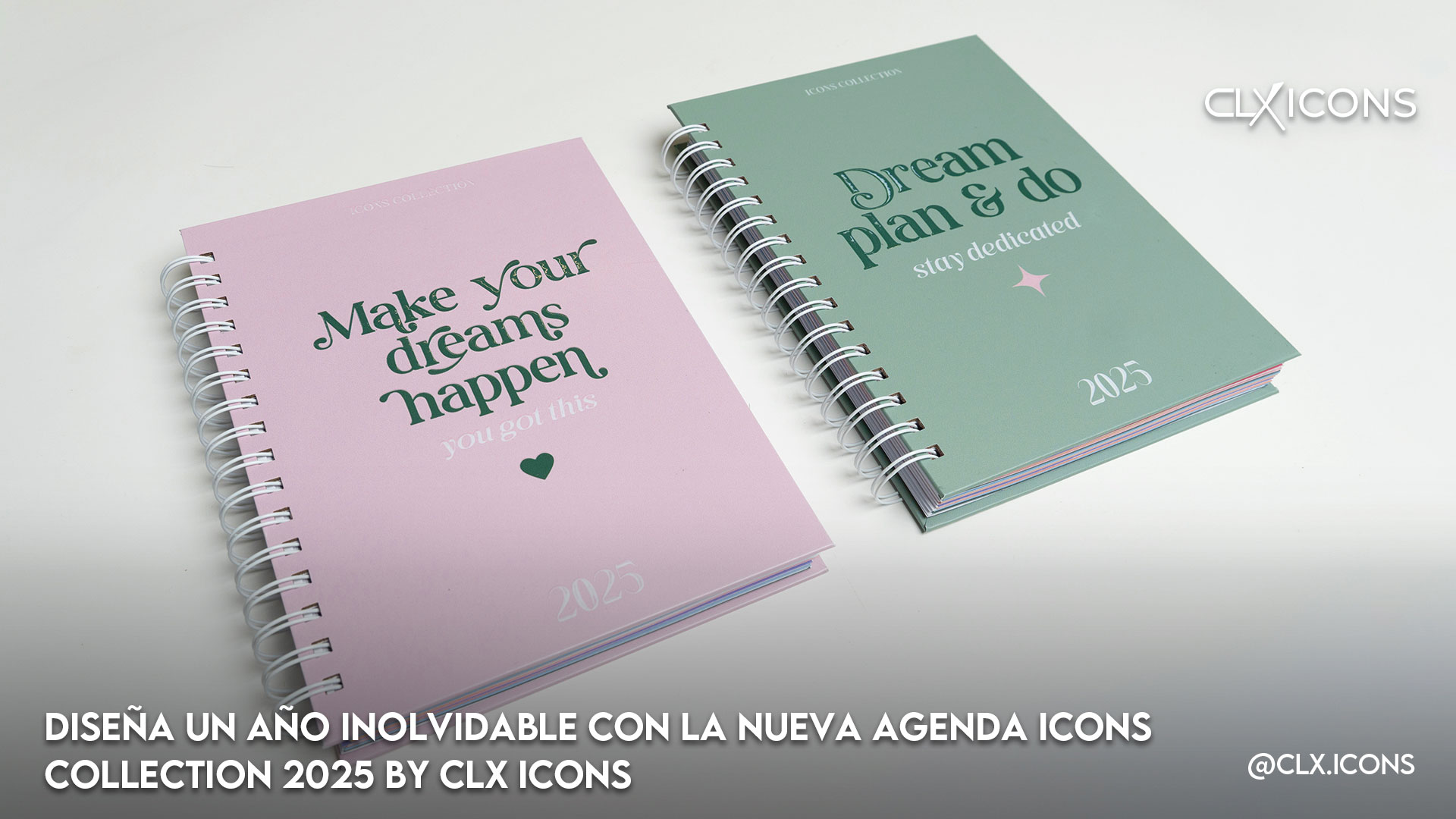 Agenda ICONS COLLECTION 2025 de CLX ICONS